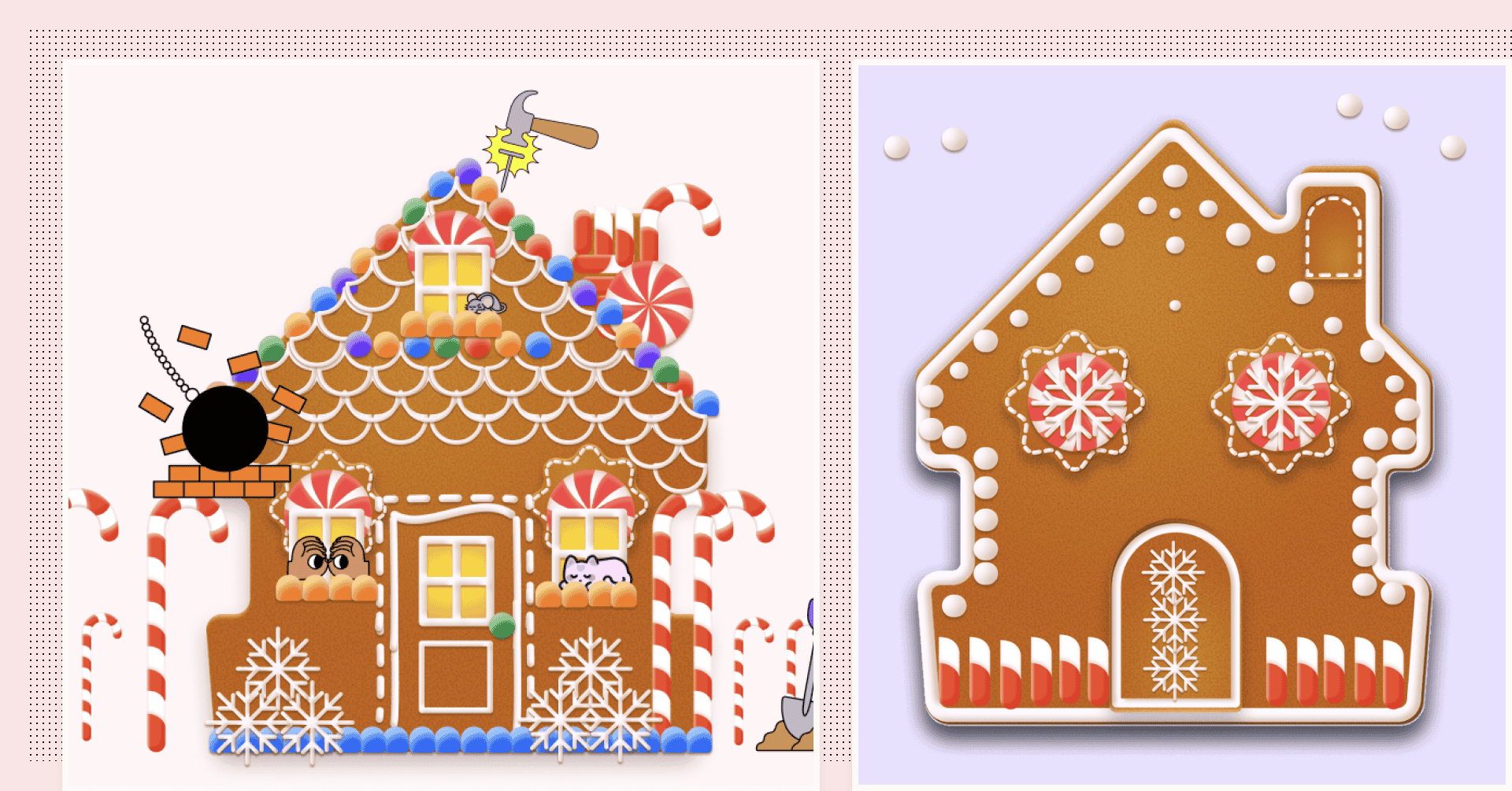 Delightfully Friday Junior: Gingerbread Houses | Flagrant