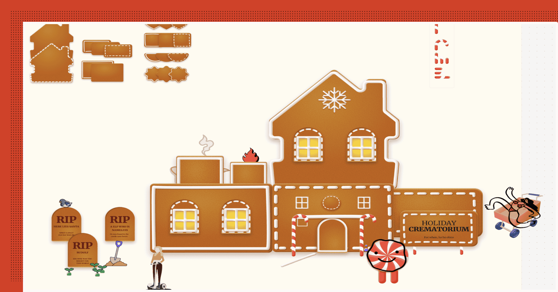 Delightfully Friday Junior: Gingerbread Houses | Flagrant